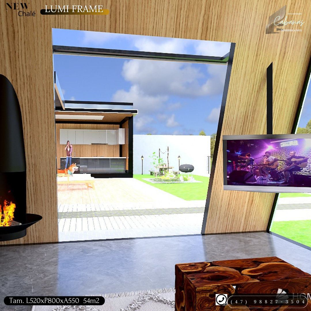 Chalé Moderno - SOMBRAeMIX