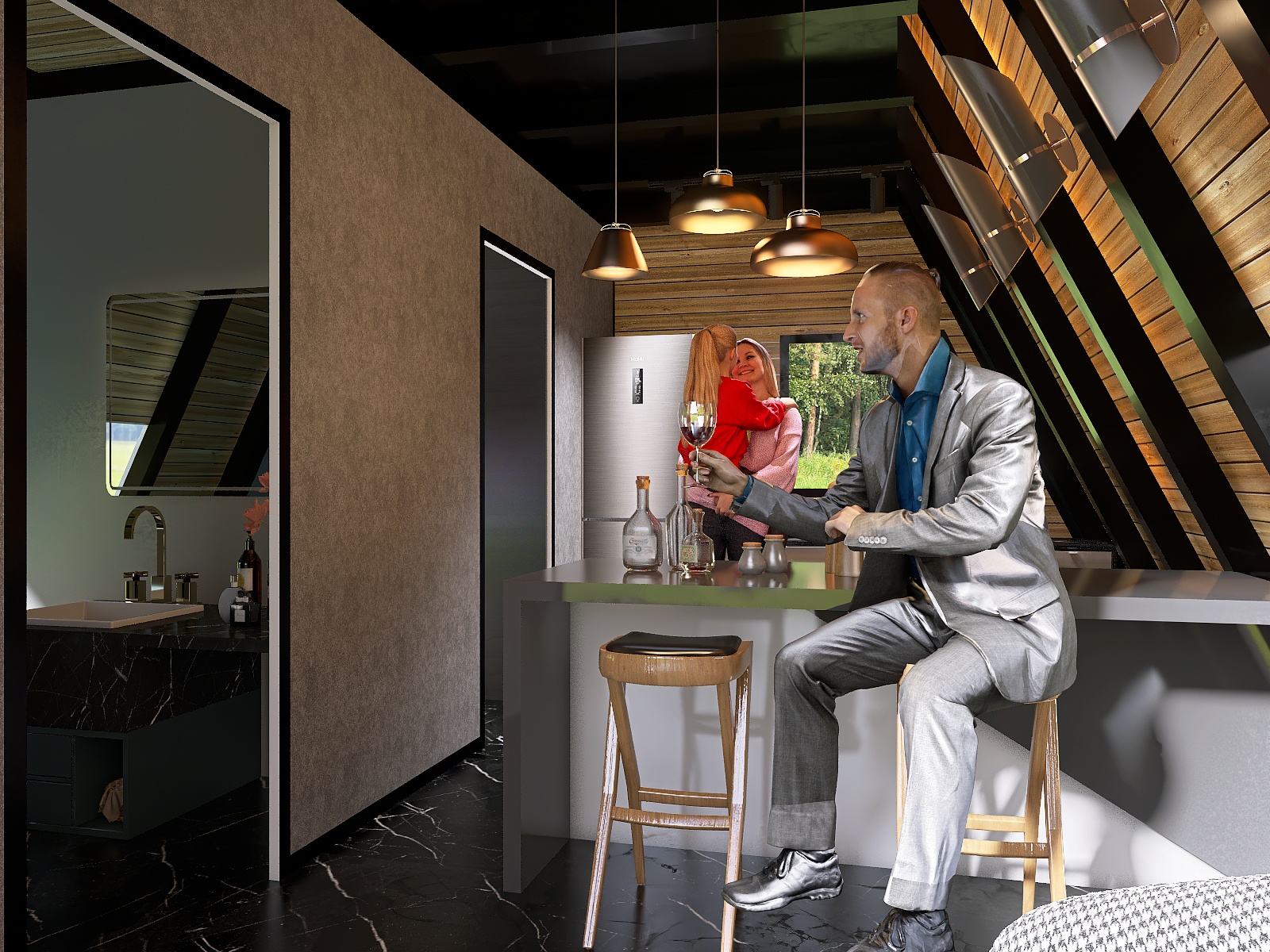 Chalé Rústico - SOMBRAeMIX