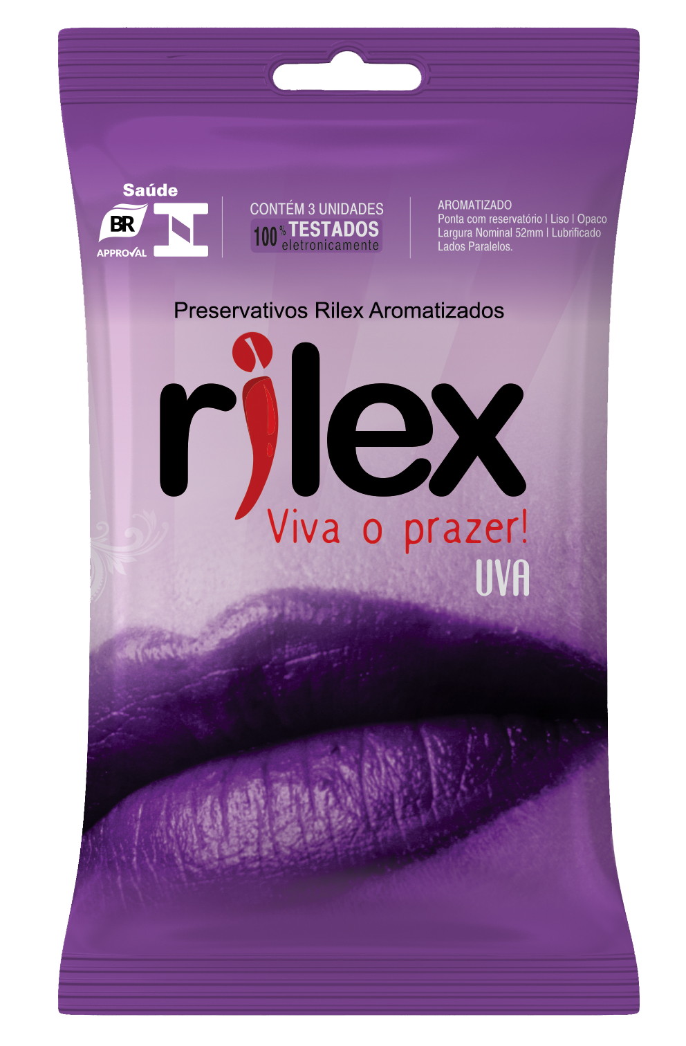 PRESERVATIVO RILEX SABORES COM 3 UNIDADES - Distribuidora Hot Flowers ...