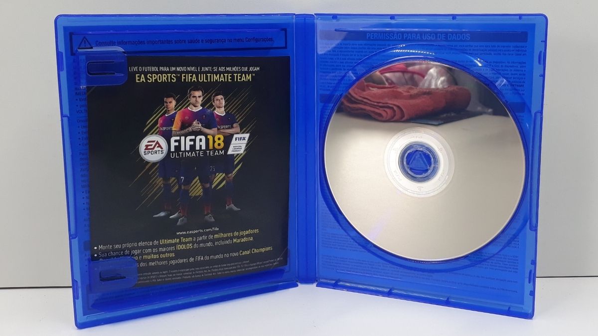 Jogo Fifa 18 (FIFA 2018) - PS4 - mjs smart imports - importados e nacionais