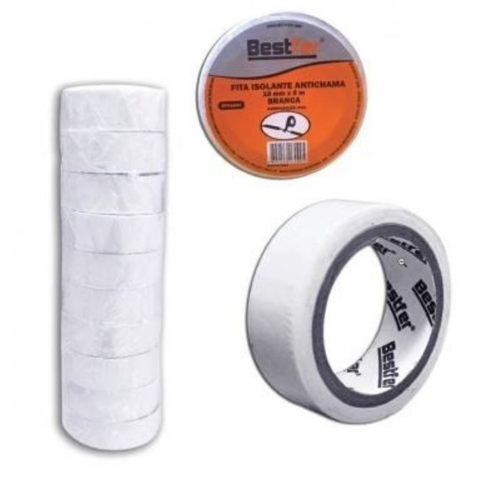 fita isolante Colorida antichamas 18mm x5m best fer bfh - 1144 - mjs ...