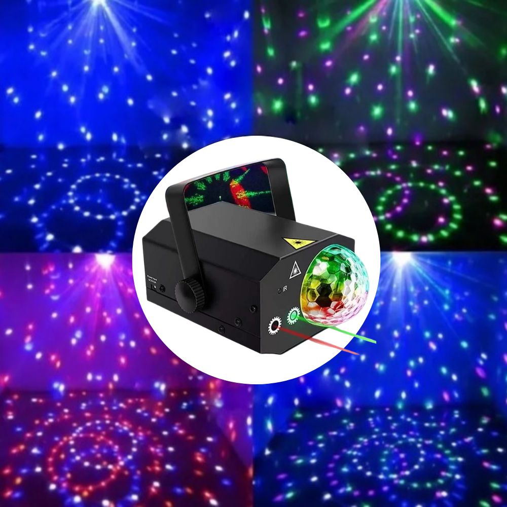 Mini Laser led dj Iluminação Desenhos Festa Projetor Balada Canhão ...