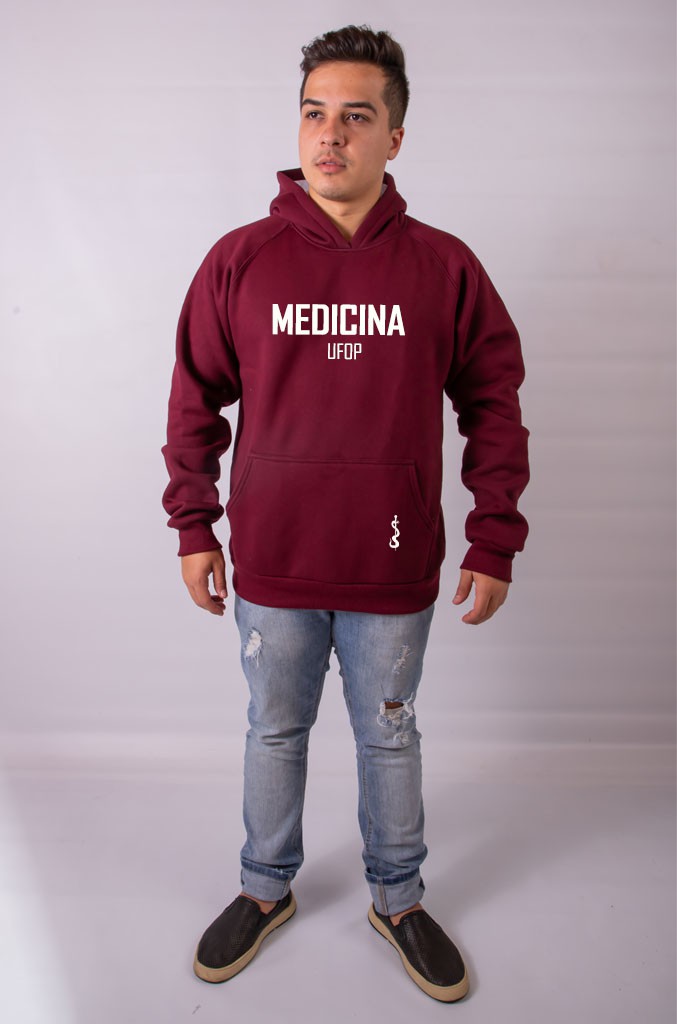 Moletom Medicina UFOP Masculino - Veste CW: A Loja do estudante