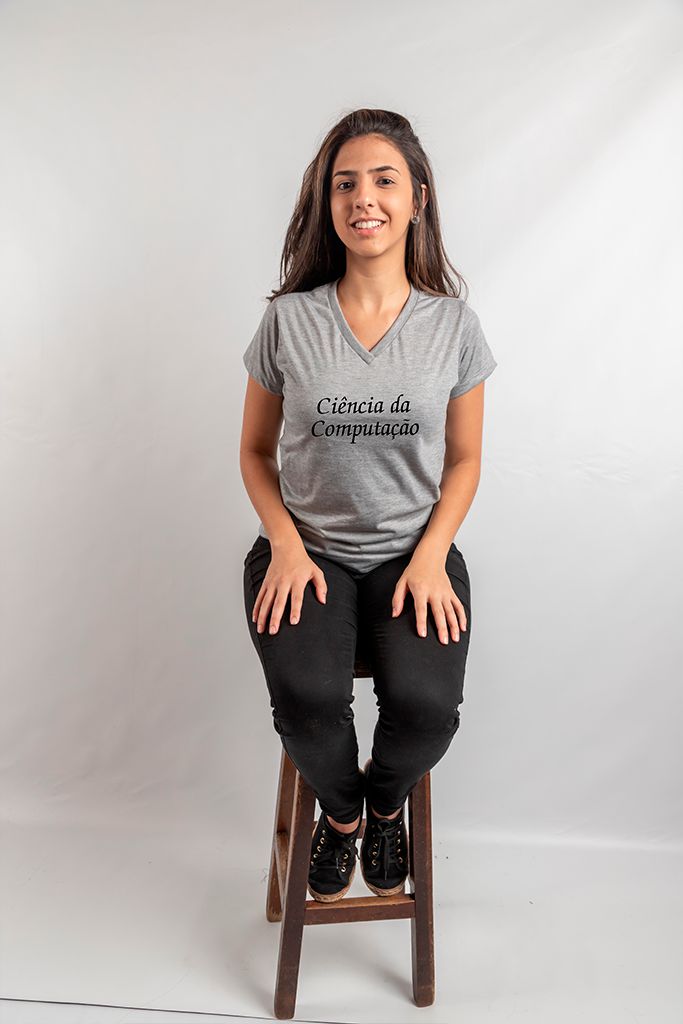Camisa Ciência da Computação Feminina - Veste CW: A Loja do estudante