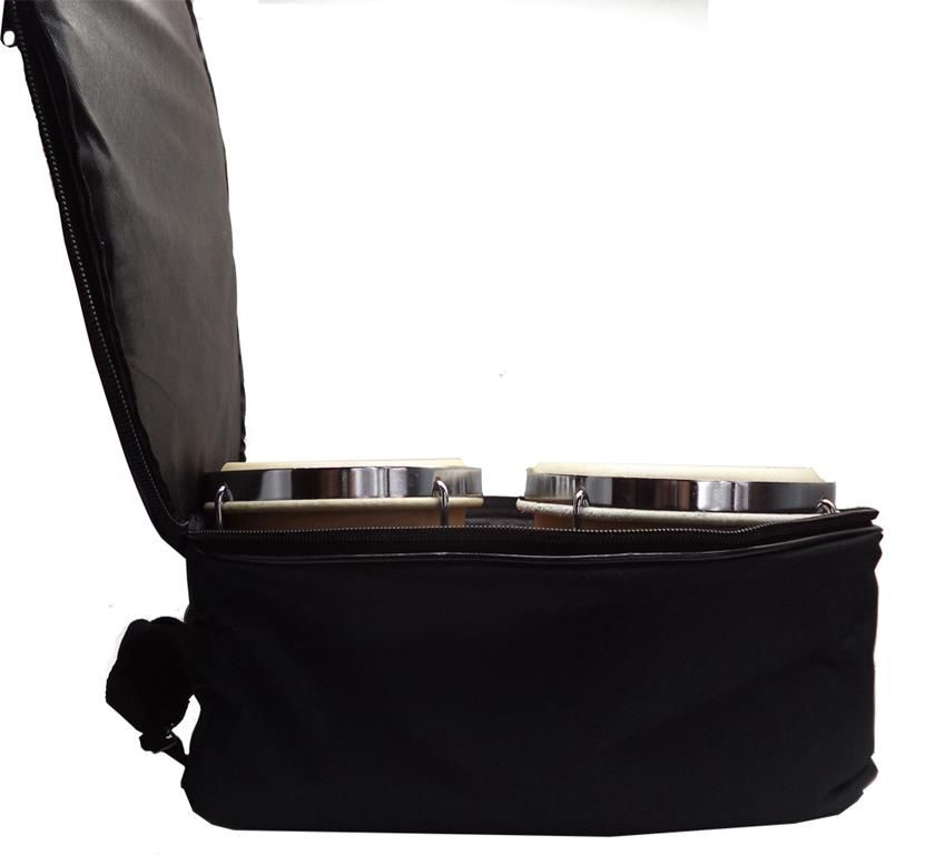 Bongo De Madeira 7x8 Com Pele Animal Torelli Tb011 Bc Com Bag - Iannistore