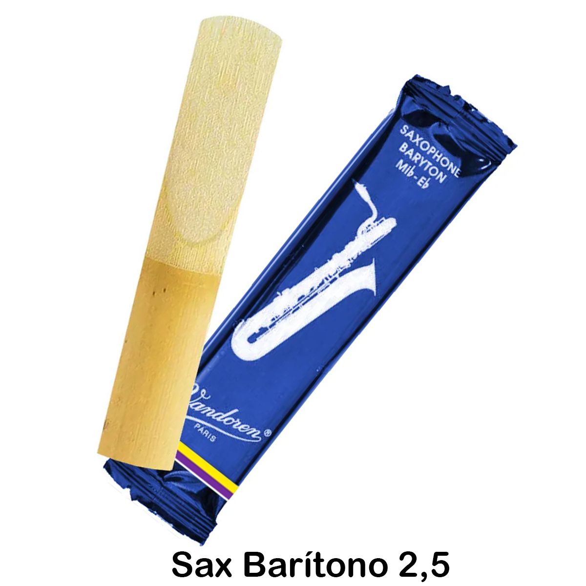 Palheta Sax Barítono 2,5 Vandoren Tradicional - Sr2425 - IanniStore