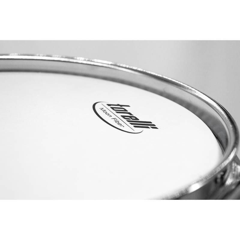 Caixa Timbalito Em Aço 8''x4'' Com Esteira Torelli Tcm26 - Iannistore