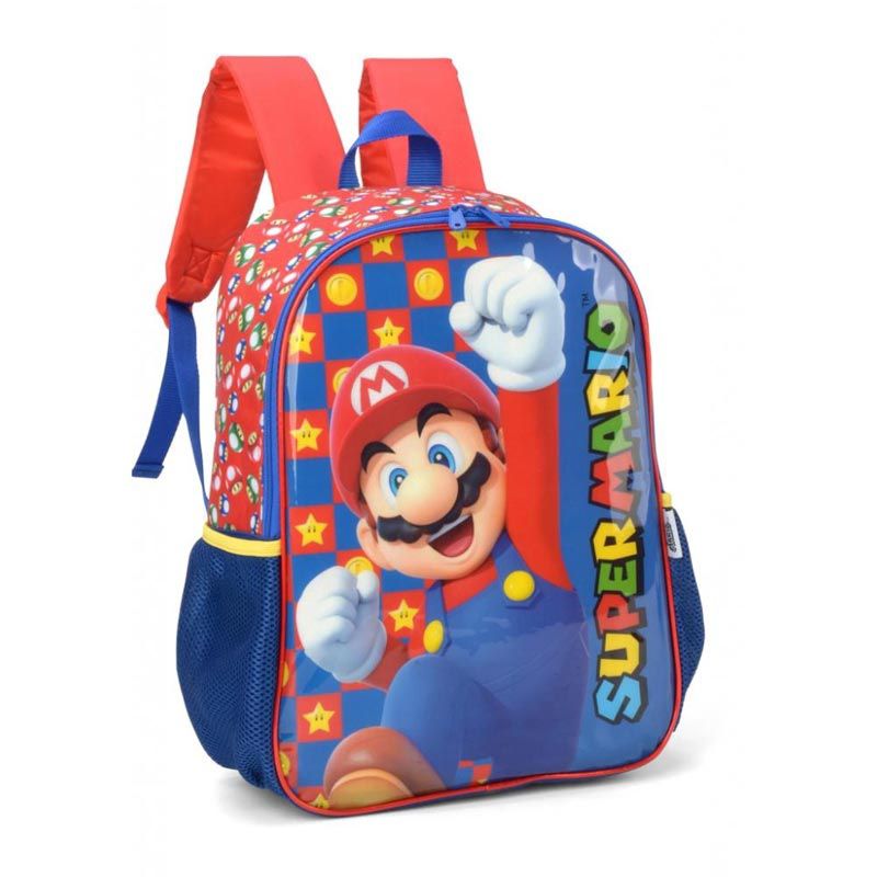 Mochila de Costas Infantil Super Mario - Luxcel - Meli Comércio
