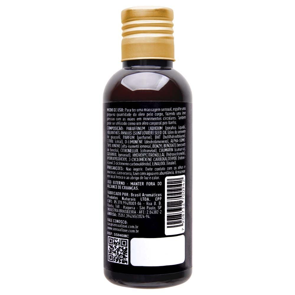 Óleo Corporal Para Massagem 120Ml Sensual Love - Insanne Angel - os melhores produtos com ...