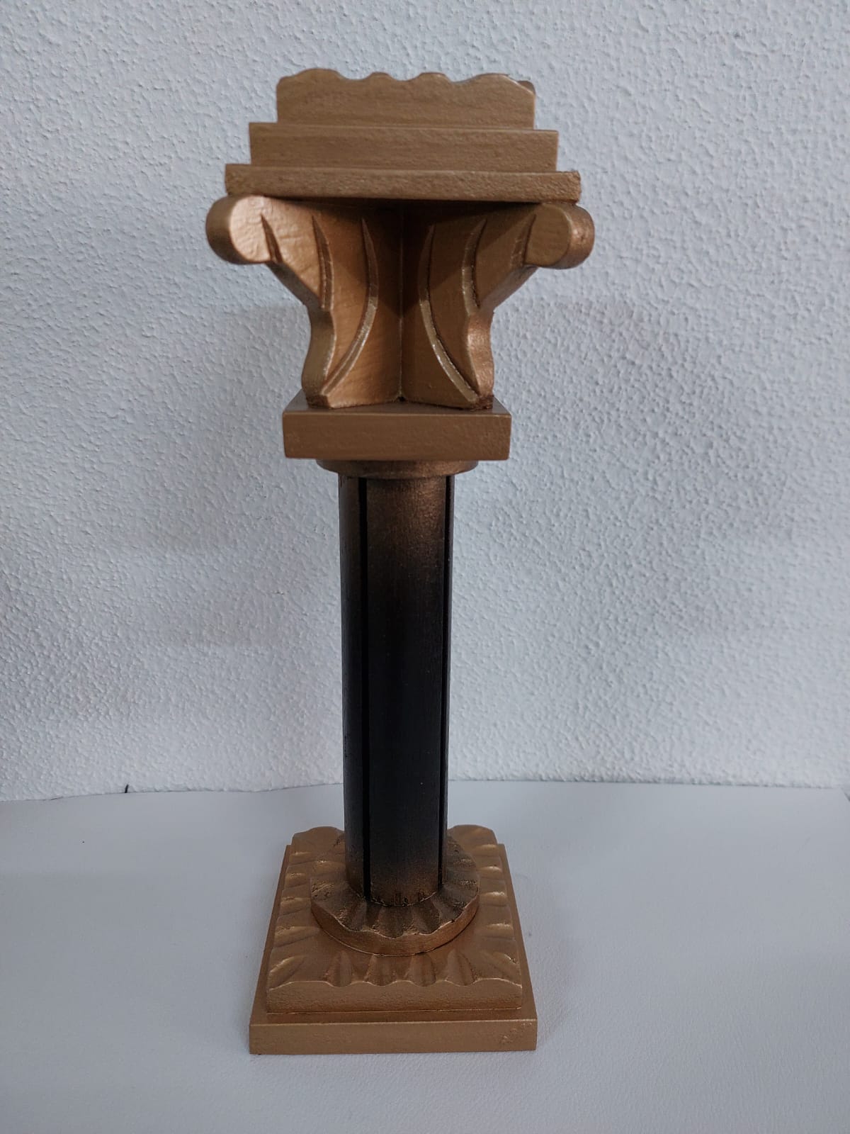 COLUNA DE MADEIRA CORINTHIOS - Horus Alfaia - Produtos e Paramentos ...