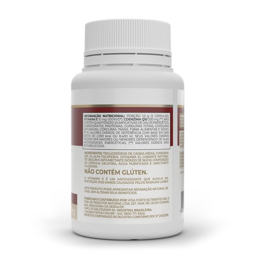 COENZIMA Q10 - COQ10 60 CAPSULAS VITAFOR 200mg - NUTROFIT