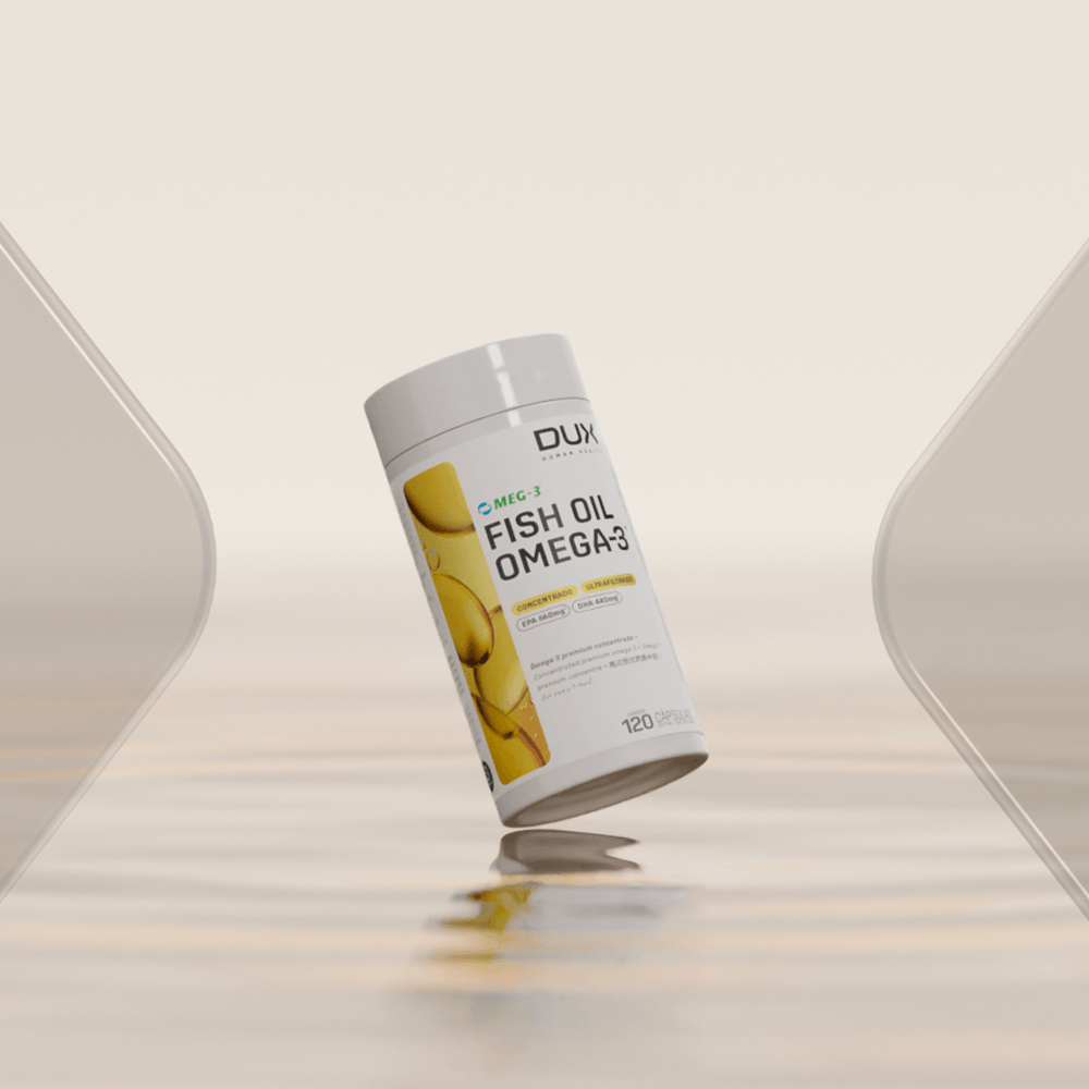 FISH OIL - POTE 120 CÁPSULAS DUX - NUTROFIT