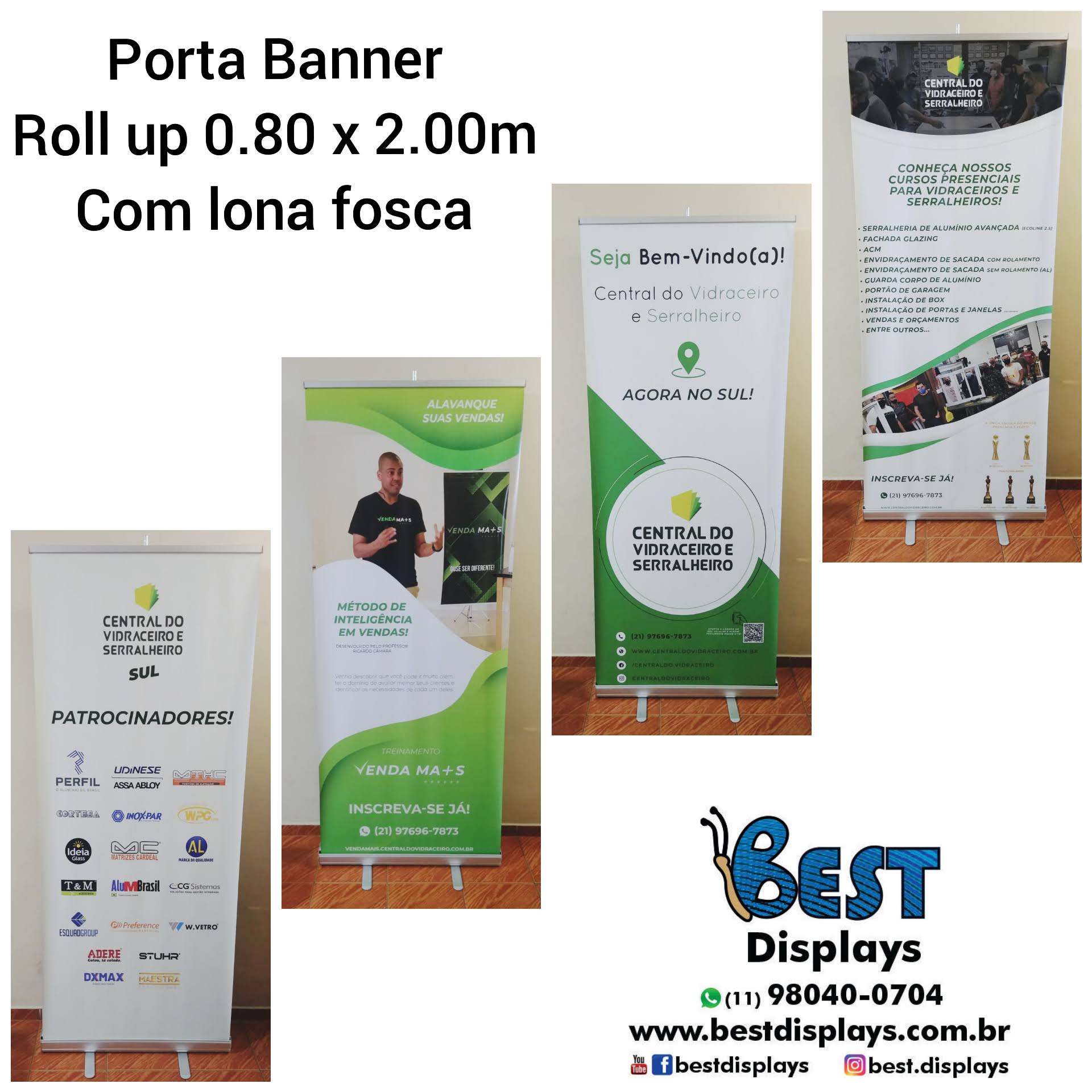 Porta Banner Roll up - Best Displays