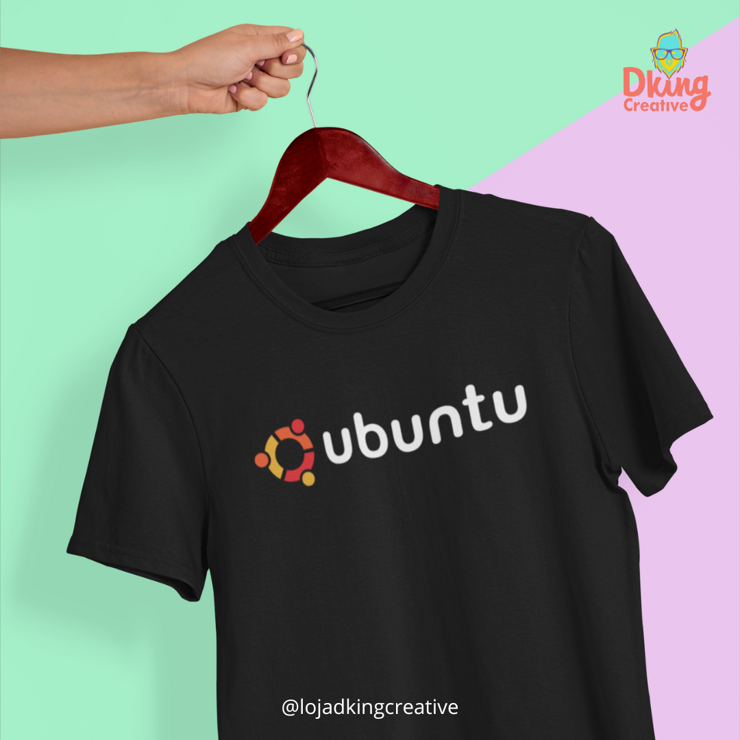 Camiseta Ubuntu Sistema Informática Computador T.i Camisa - Dking Creative