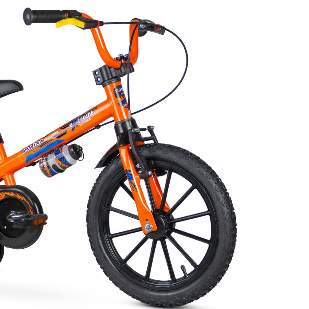 Bicicleta Infantil Aro 16 com Rodinhas Extreme - Nathor - Alves Baby