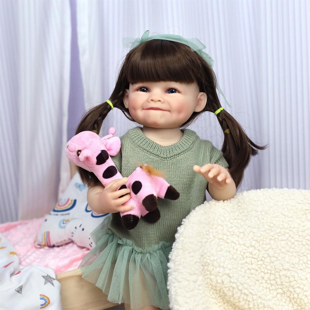 Boneca Bebê Reborn Shiny Toys Laura Baby Dani - Alves Baby