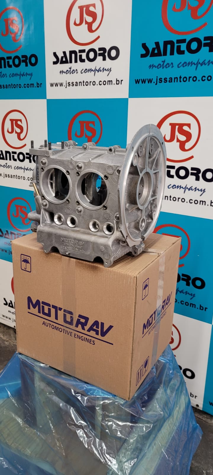 Bloco do Motor Fusca Marca Motorav - JS SANTORO