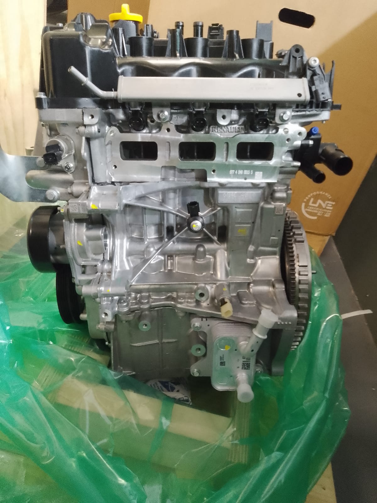 MOTOR COMPLETO RENAULT SANDERO / LOGAN 1.0 12V 3CC B4D - JS SANTORO