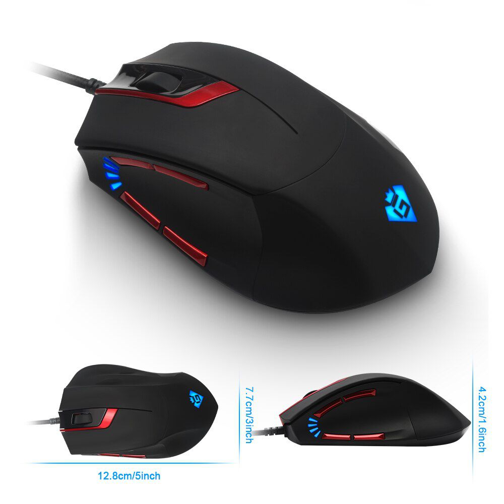 Rocketek Wred Gaming Mouse | Gamer Fox - Loja Gamer Fox®