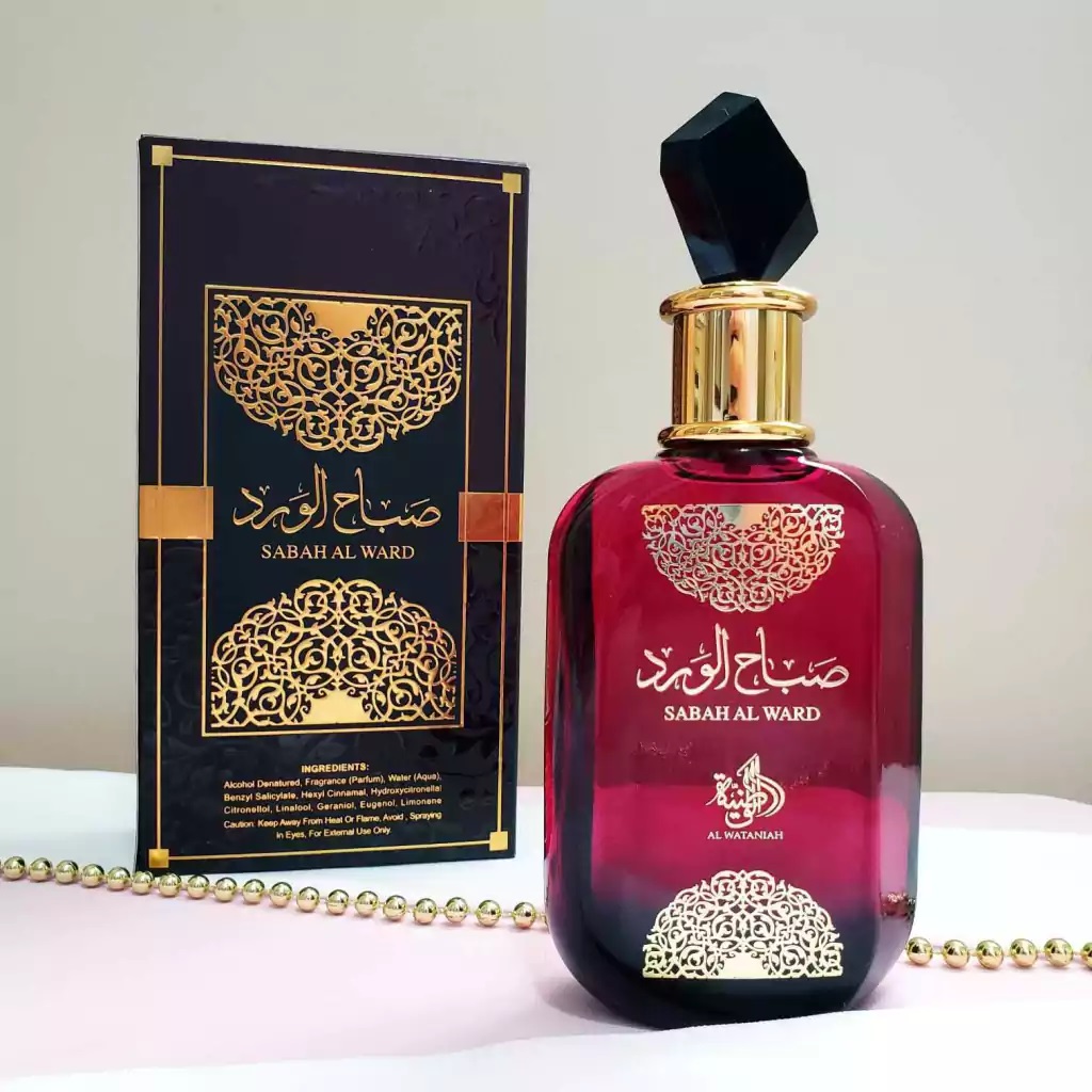 Sabah Al Ward - EDP Feminino Feito em Dubai 100ml - Al Wataniah ...