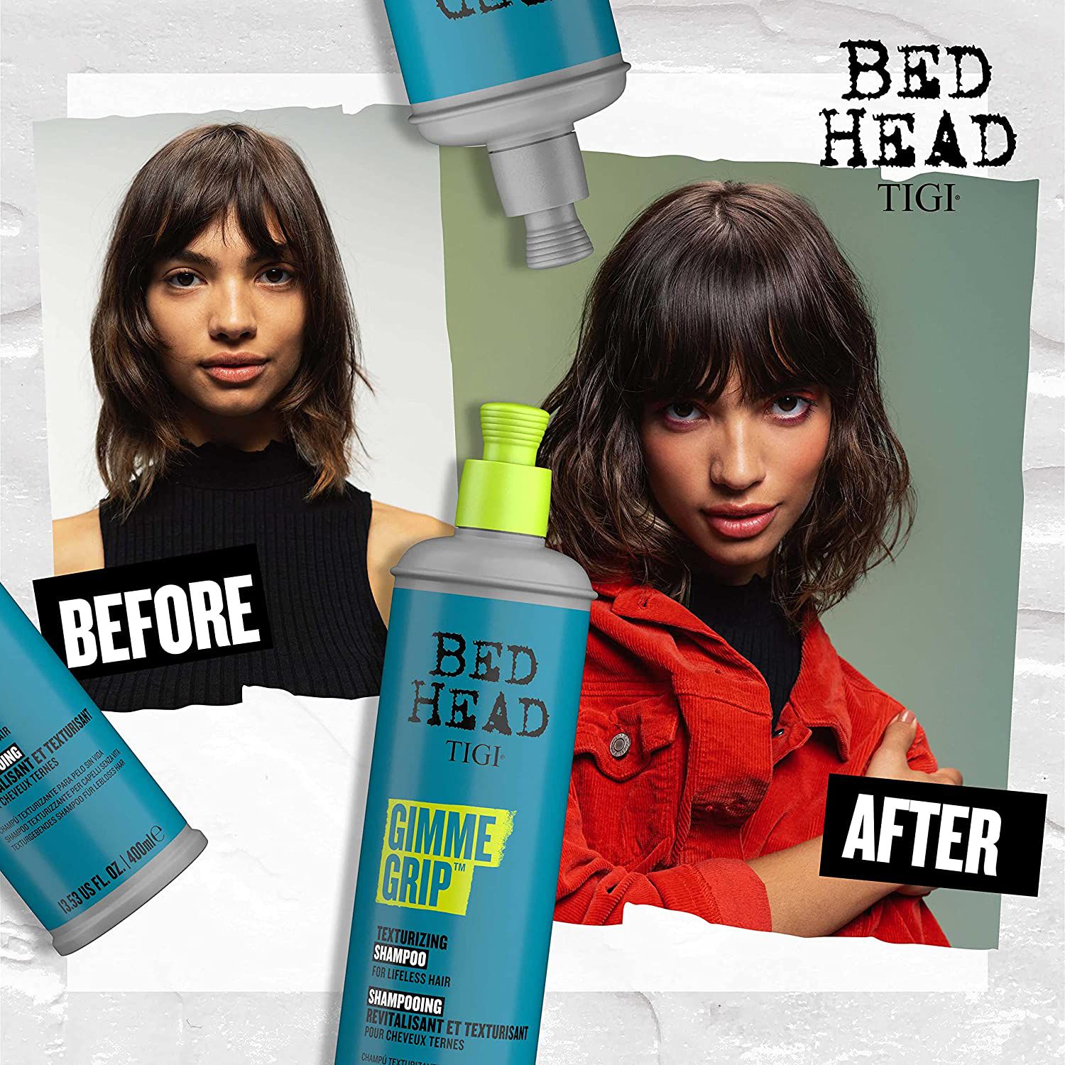 Shampoo Texturizador BED HEAD 400ml - Farmácia Belladona | Sua farmácia online e segura!