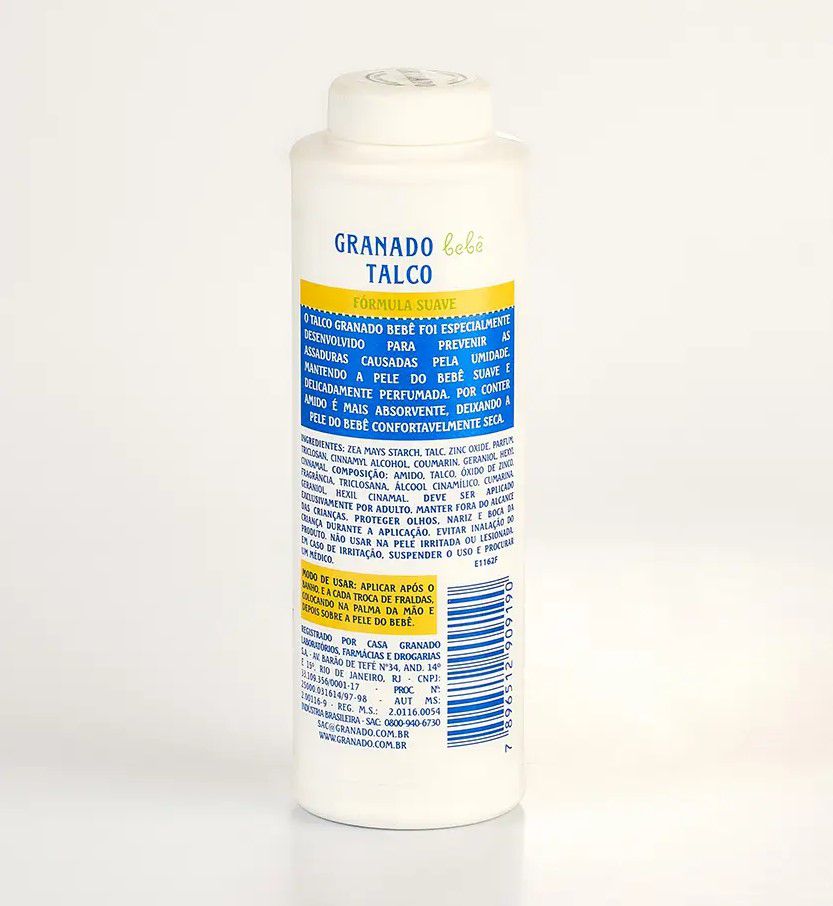 Talco para Bebês Tradicional - 100g - Granado - Farmácia Belladona ...