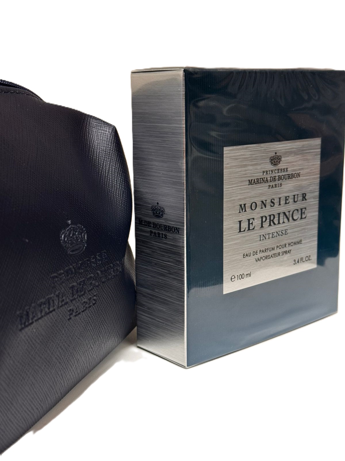 Perfume Monsieur Le Prince Intense EDP Masculino 100ml + Necessaire ...