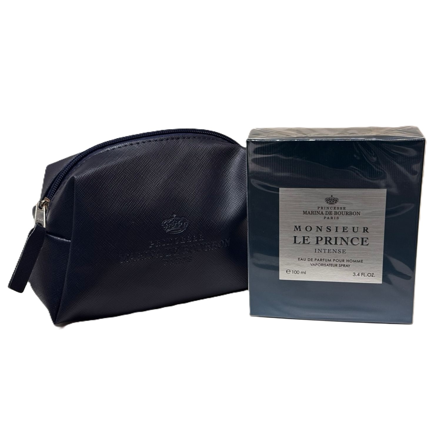 Perfume Monsieur Le Prince Intense EDP Masculino 100ml + Necessaire ...