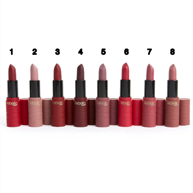 BATOM MATTE MINHA COR FEBELLA - BM4028 - COR 06 - Bellíssima Makeup