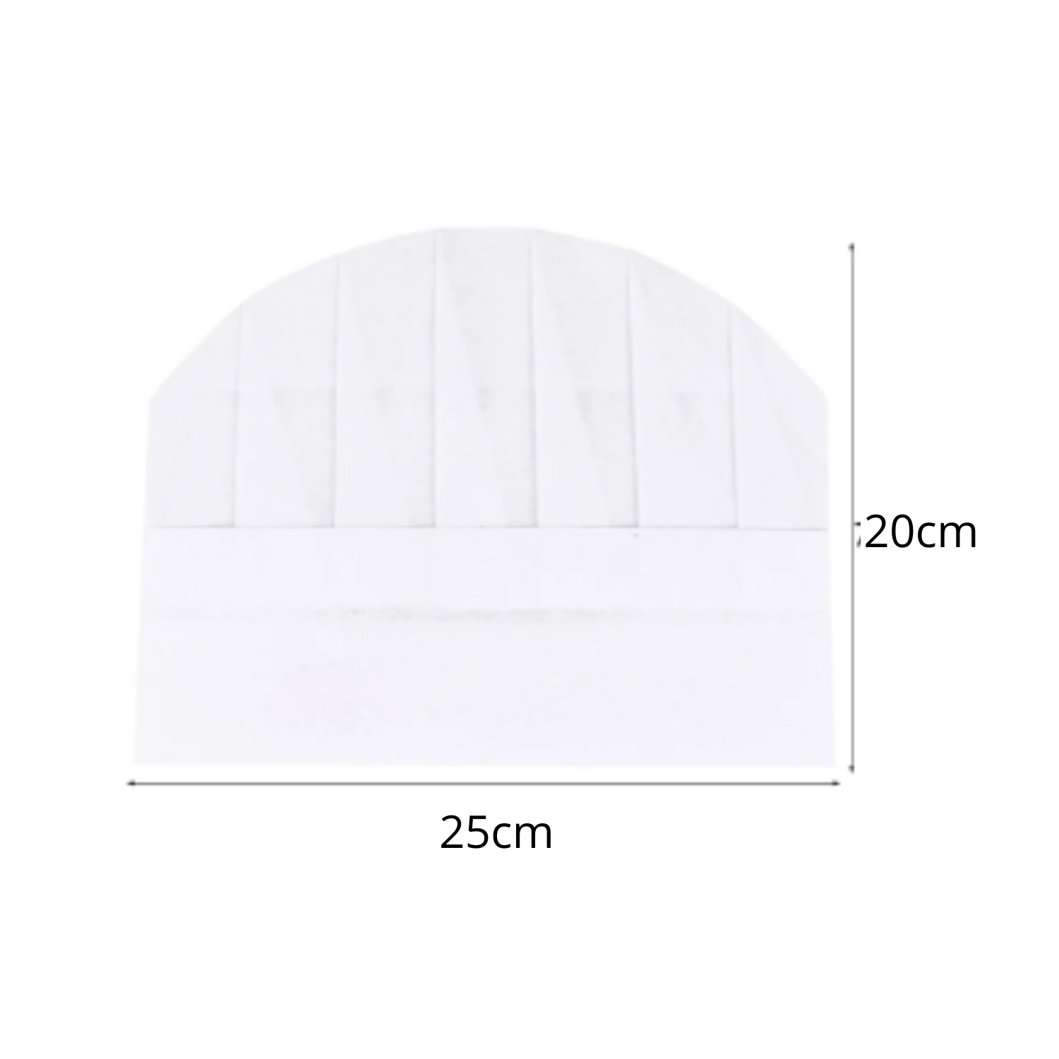 Toque blanche tnt kit com 10 unidades - Loja do Silicone