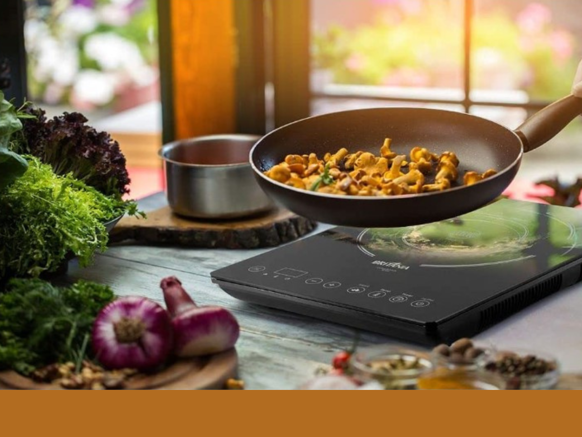 Cooktop por indução 110w britânia 1 queimador - Loja do Silicone