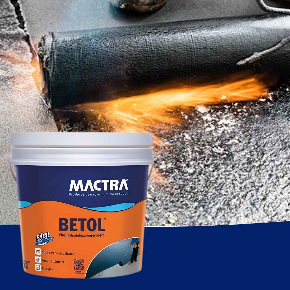 Proteja Fundações e Muros com Impermeabilizante Betol Ecológico Mactra ...