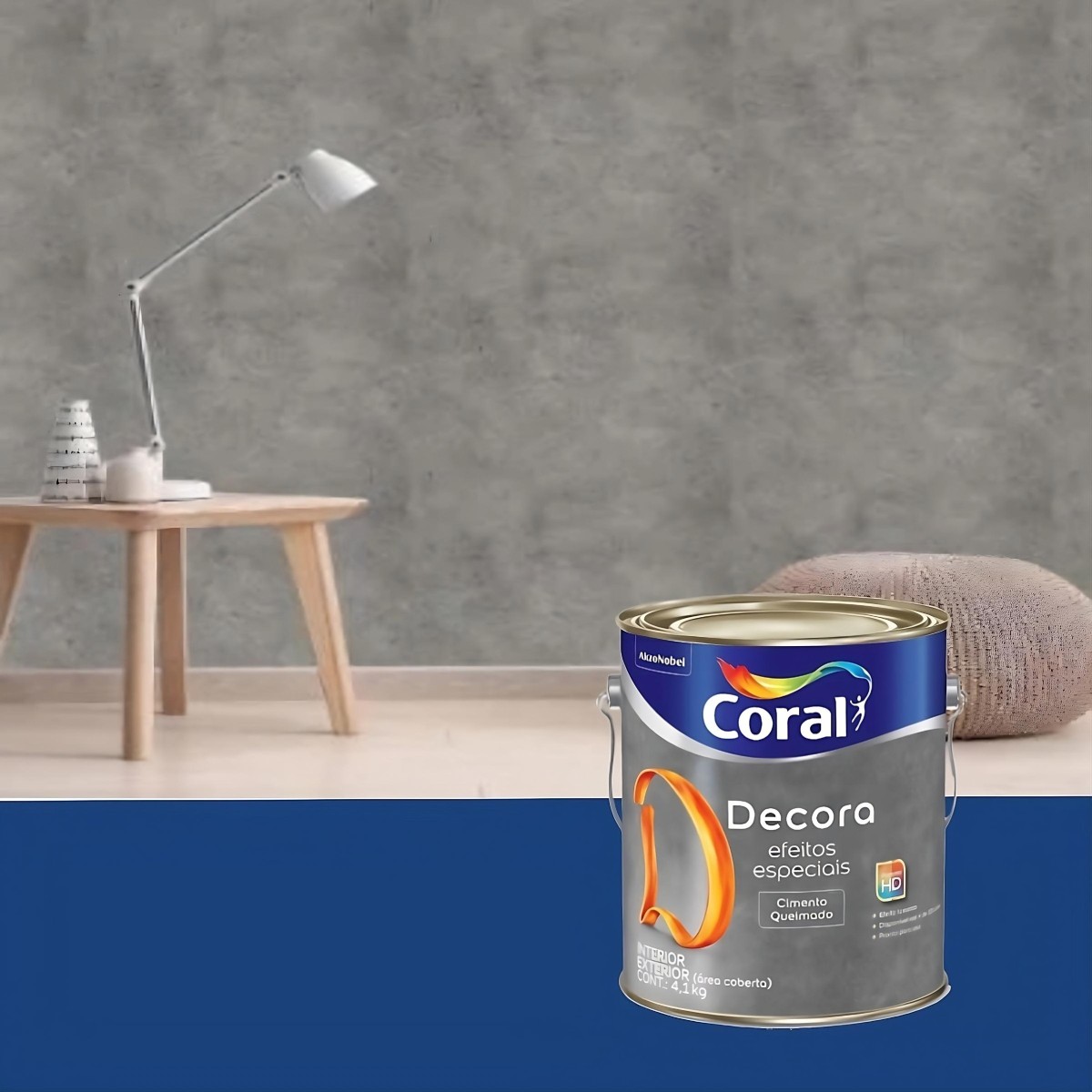 Base Coral Decora Efeitos Especiais – Acabamento Cimento Queimado ...