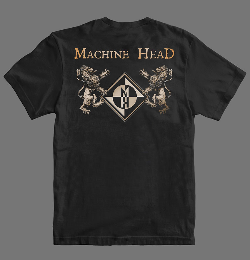 Camiseta - Machine Head - Logo - Oficina Rock