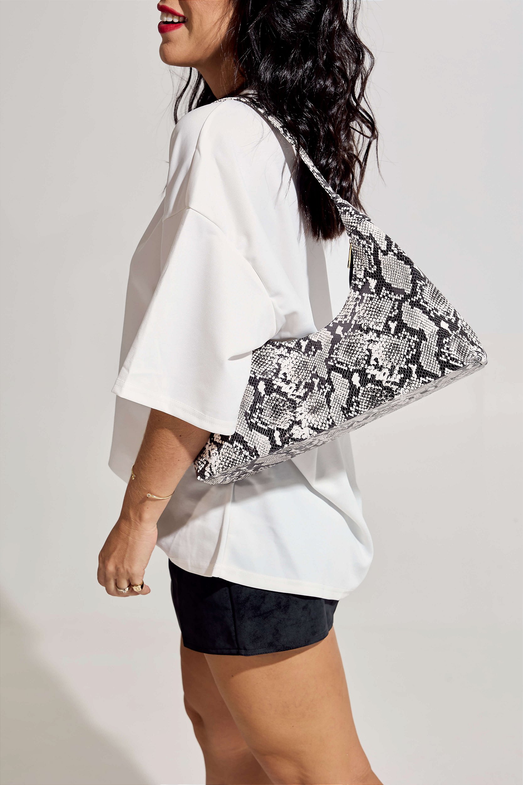 Bolsa Feminina Ombro Isla (Cobra) - USE HITZZ