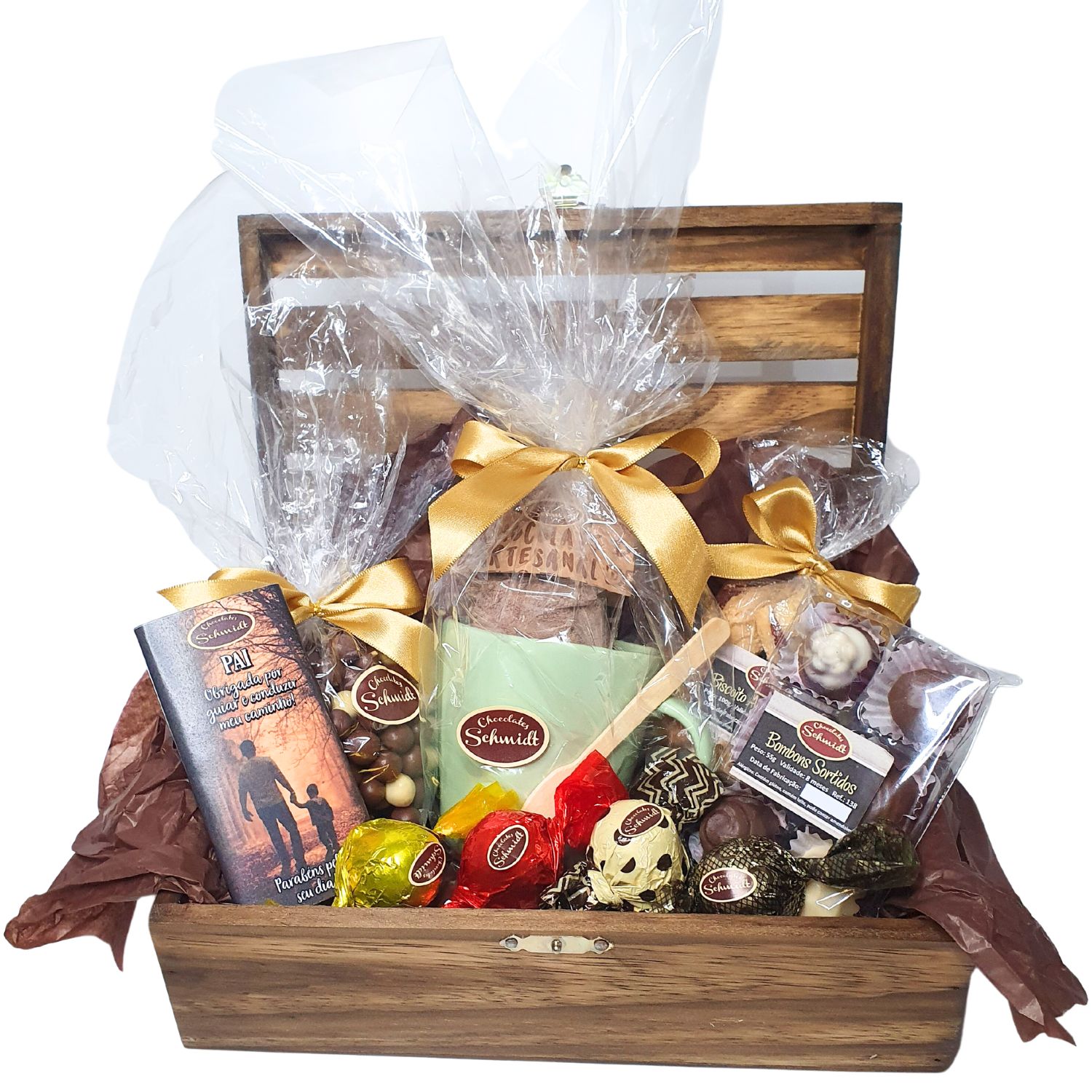 Baú Chocolate Quente 450g - Chocolates Schmidt