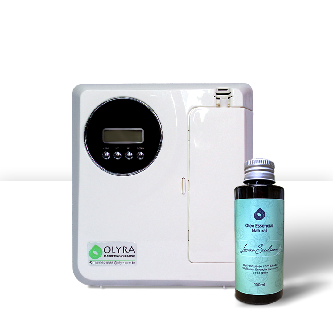 Kit Aromatizador Olyra Soft 3 100m² + Óleo Essencial 100ml - Loja Olyra ...