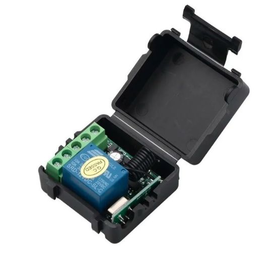 Módulo Relé Rf 433mhz 1ch 12v Com Controle Remoto - Fermarc - Robótica
