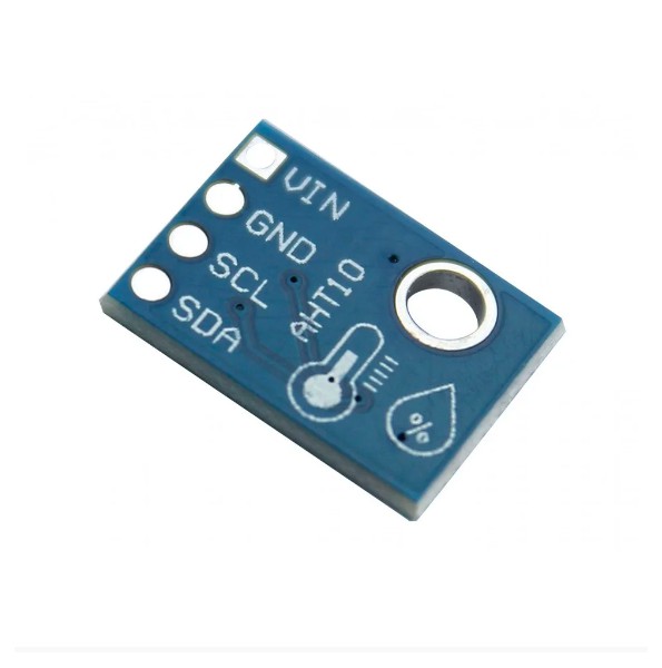 Módulo Sensor de Temperatura e Umidade de Alta Precisão I2C AHT10 ...