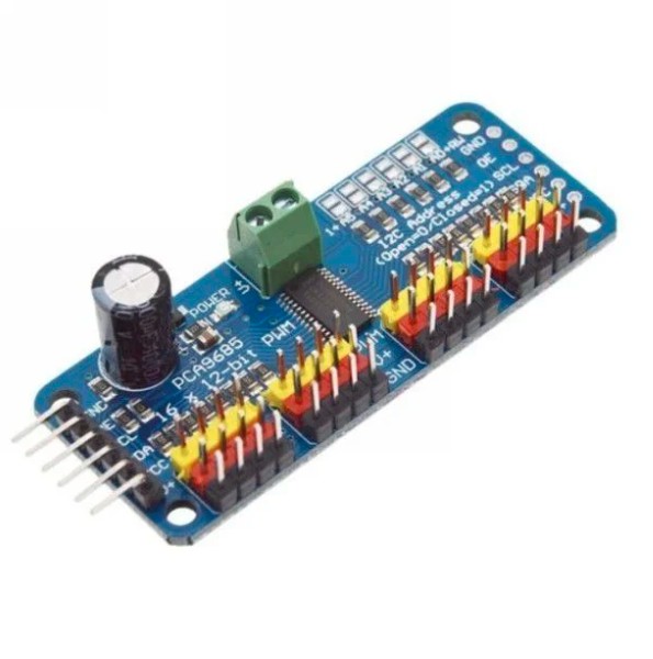 Módulo PWM PCA9685 I2C 16 Canais para Servo - Fermarc - Robótica