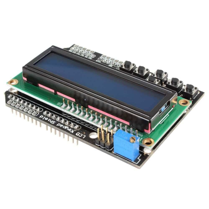 Display LCD 16x2 Shield com Teclado para Arduino - Fermarc - Robótica