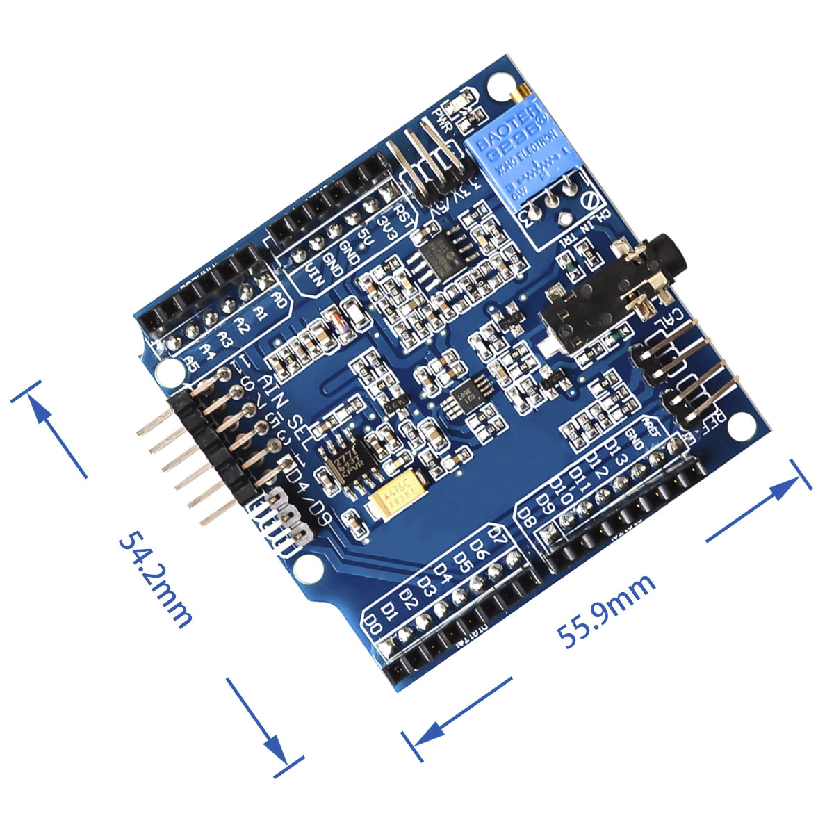ECG EMG Sinais de Eletrocardiograma e Eletromiografia com Shield para Arduino - Fermarc - Robótica