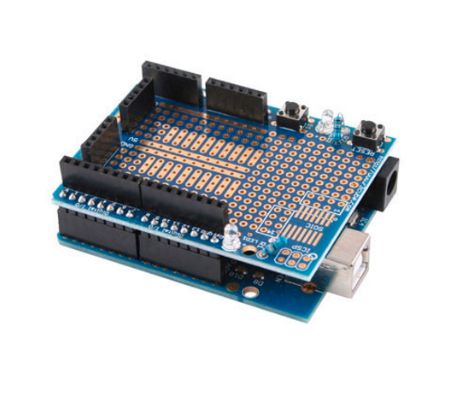 Protoshield para Uno +Mini Protoboard 170 pontos - Fermarc - Robótica