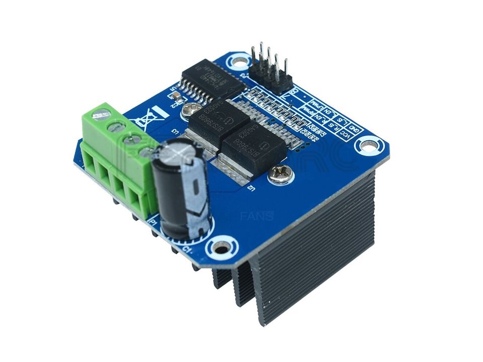 Módulo Driver Ponte H - 43A - BTS7960 - IBT2 - Fermarc - Robótica