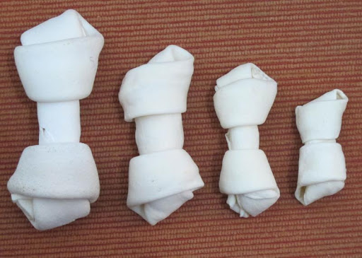 Osso de Couro Bovino Petisco Mastigável Vários Tamanhos - Dupet ...