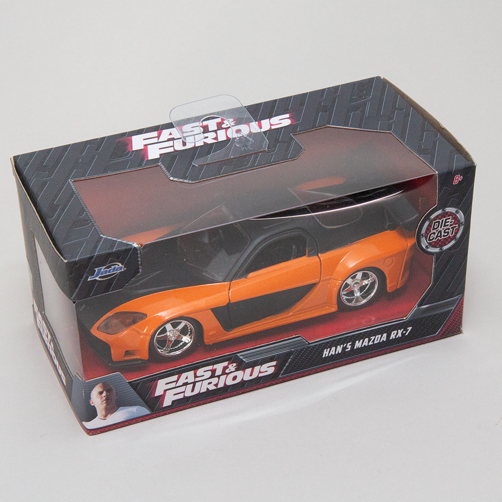Han's Mazda RX-7 Jada Toys Escala 1/32 - Garagem das Antigas