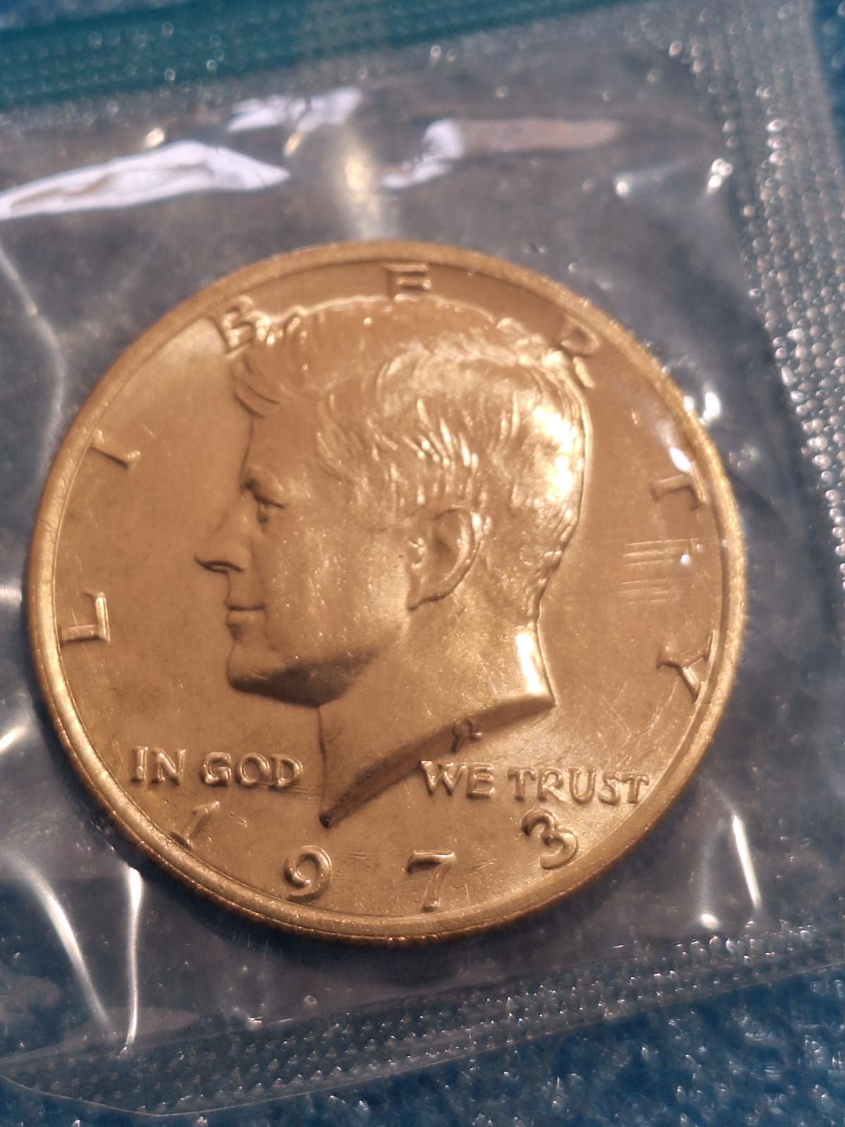 MOEDAS KENNEDY HALF DOLLAR - COBRE REVESTIDO DE CUPRONÍQUEL, VÁRIAS ...