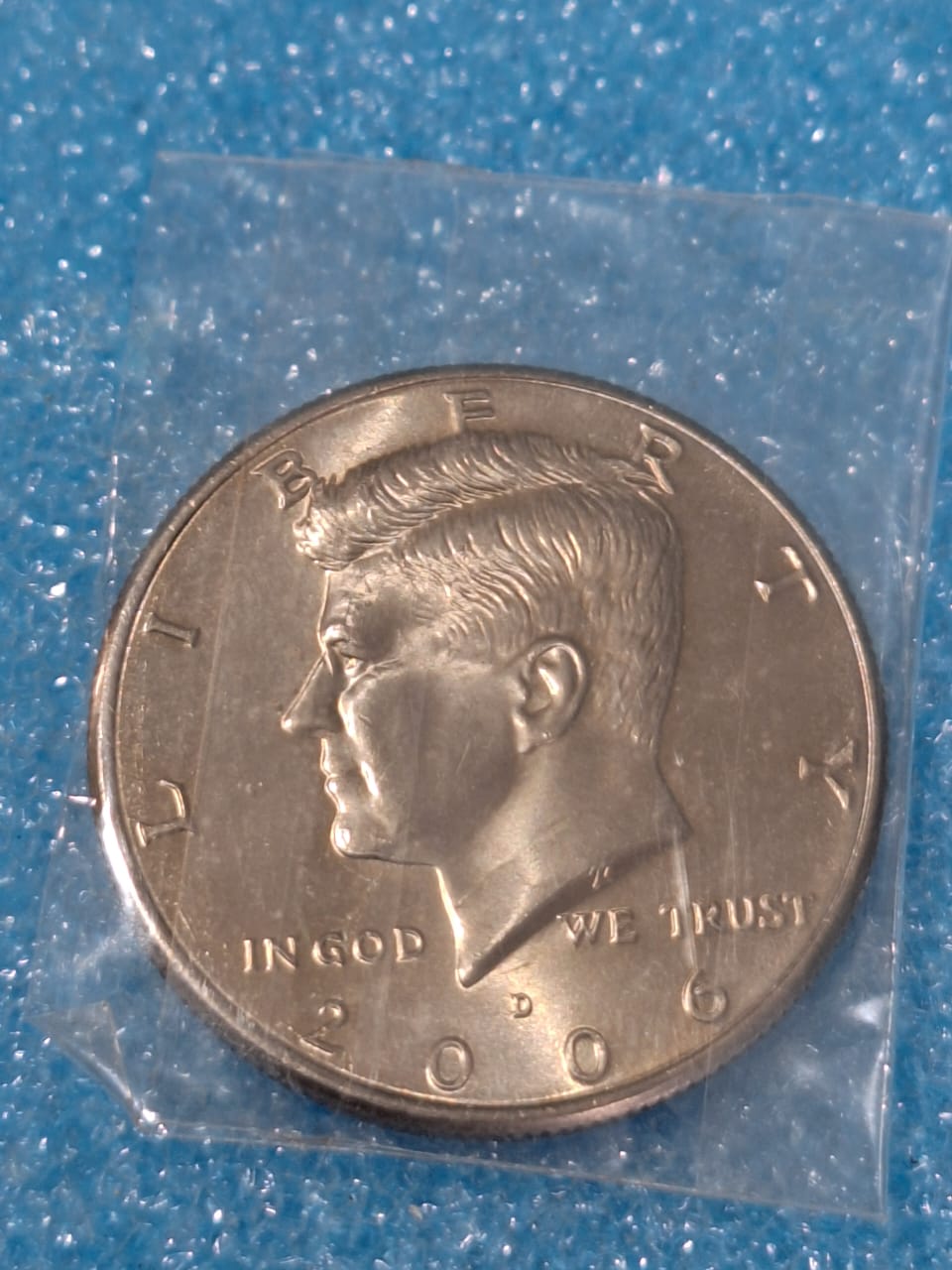 MOEDAS KENNEDY HALF DOLLAR - COBRE REVESTIDO DE CUPRONÍQUEL, VÁRIAS ...