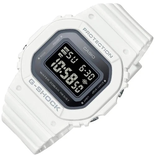 RELÓGIO DE PULSO CASIO G-SHOCK GMD-S5600-7DR UNISSEX BRANCO - GMT-3 Loja