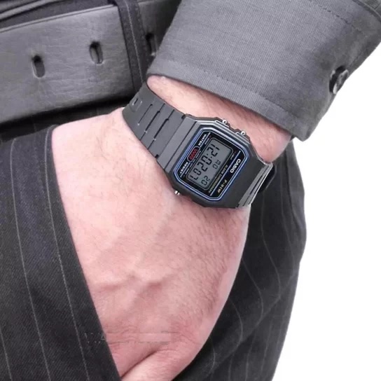 Relógio Casio F-91 W-1DG-SC Blue Vintage - GMT-3 Loja